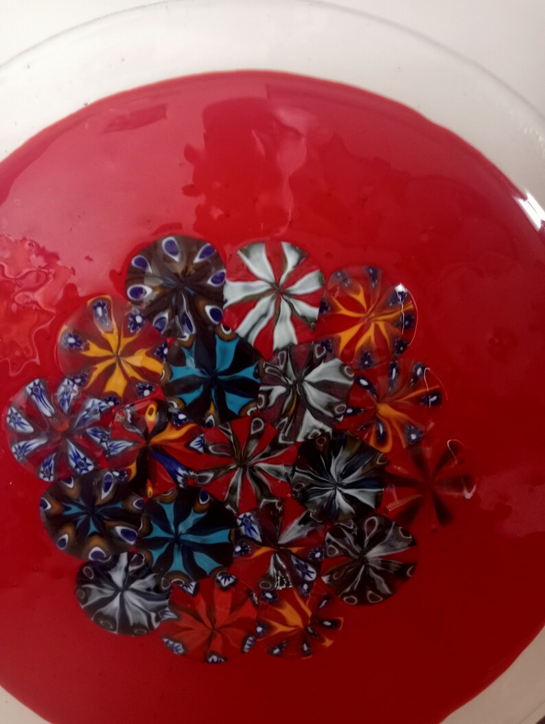 Italian Glass. Wide Murrini - Etsy