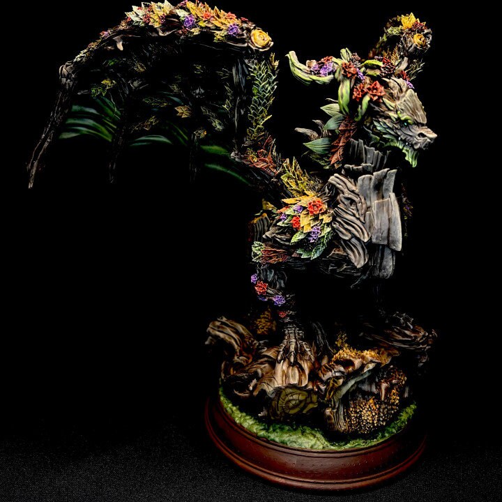 Ancient Fey Dragon 75 Underthwyn Custom 3D Prints, Tabletop Figures ...