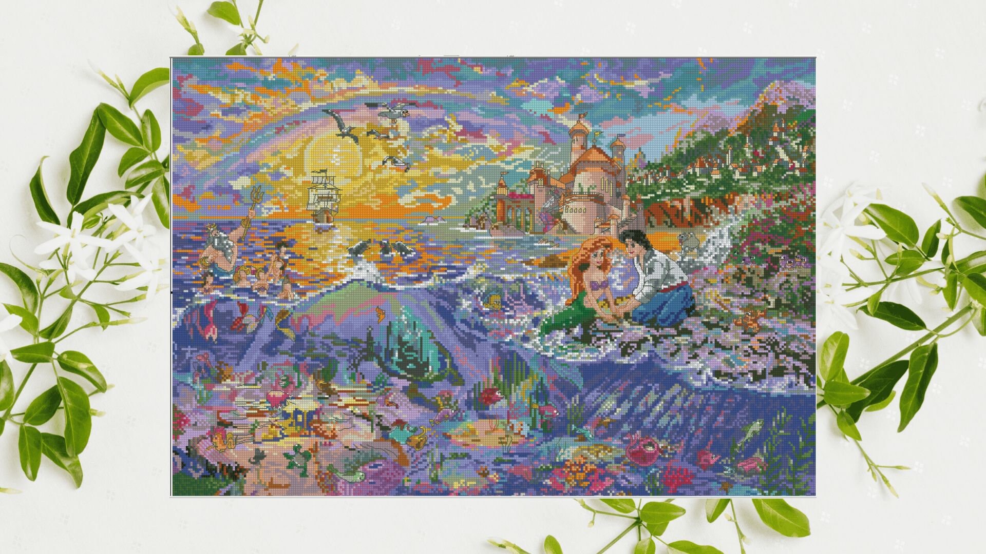 PDF Cross Stitch Pattern DMC, Pattern Keeper Compatible, Instant ...