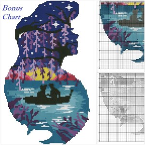 PDF Cross Stitch Pattern DMC, Pattern Keeper Compatible, Instant ...