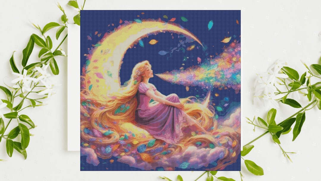 PDF tangled Whisper Cross Stitch Pattern DMC, Pattern Keeper Compatible ...