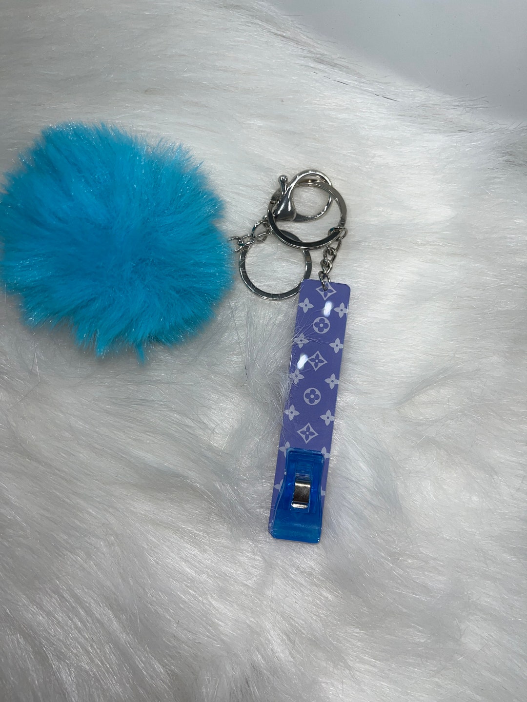 Purple LV ATM Card Grabber for Long Nails - Etsy