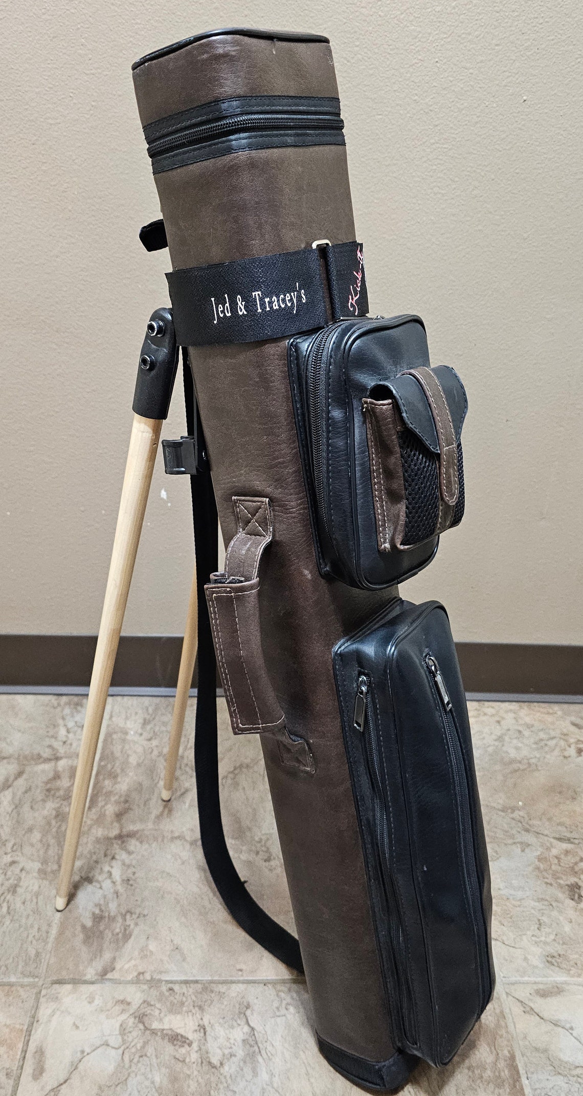 Kick-it Custom Pool Bag Stand - Etsy