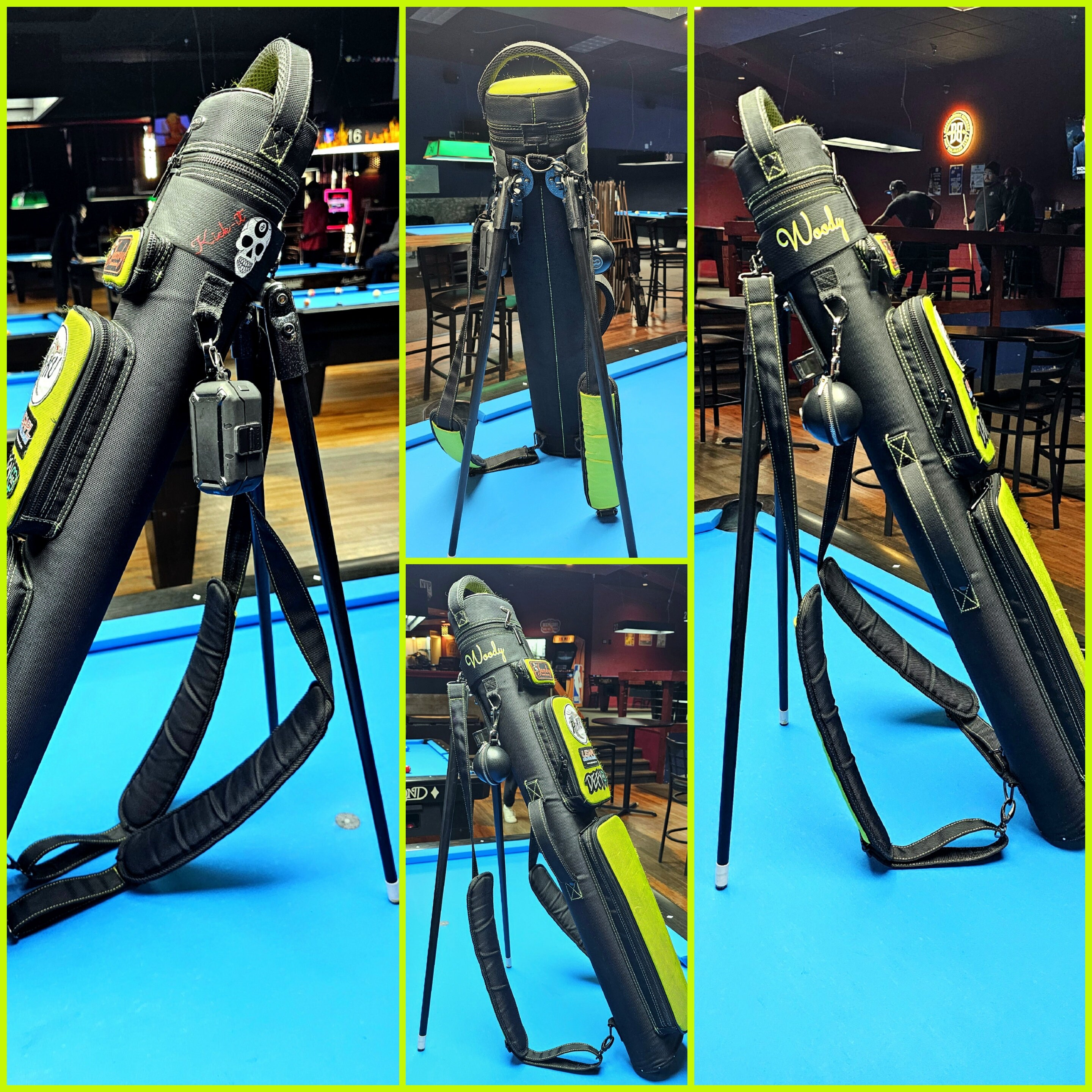 Kick-it Custom Pool Bag Stand - Etsy