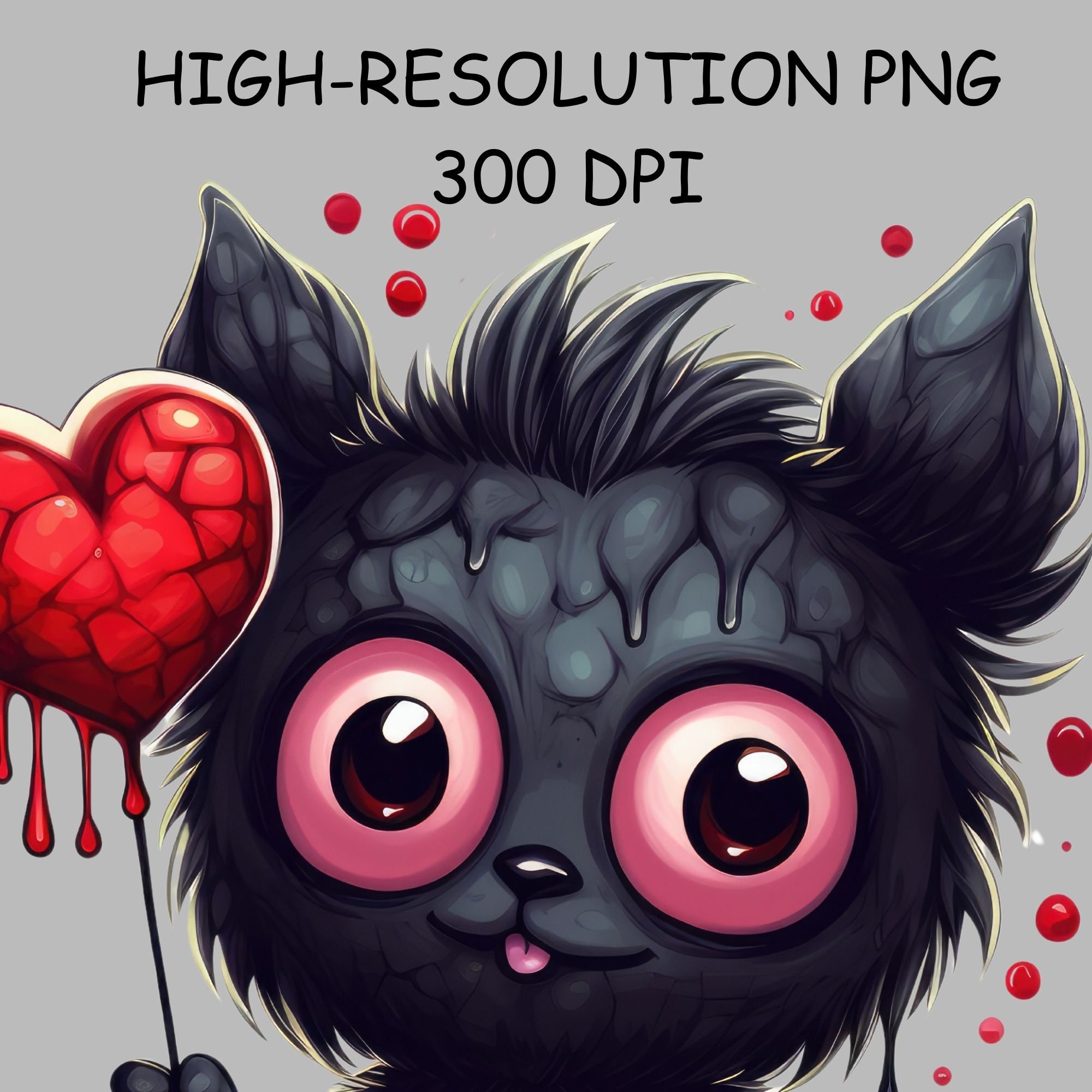 Valentines Monsters Clipart Pngs, 31 PNG Valentines Day Clipart ...