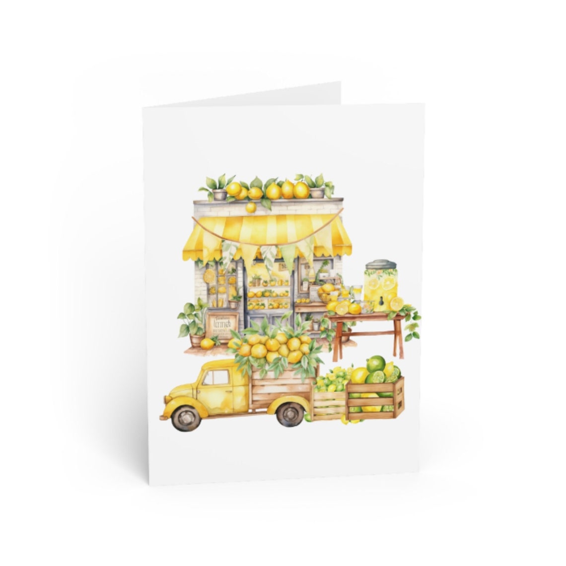 Watercolor Lemon Summer Clipart Bundle, Lemonade PNG, Sweet Lemon ...