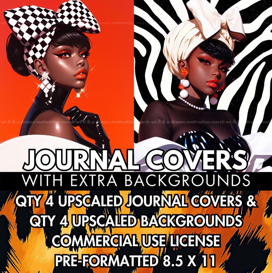 DIVA Journal Covers| Digital Download Bundle| Bonus Backgrounds ...