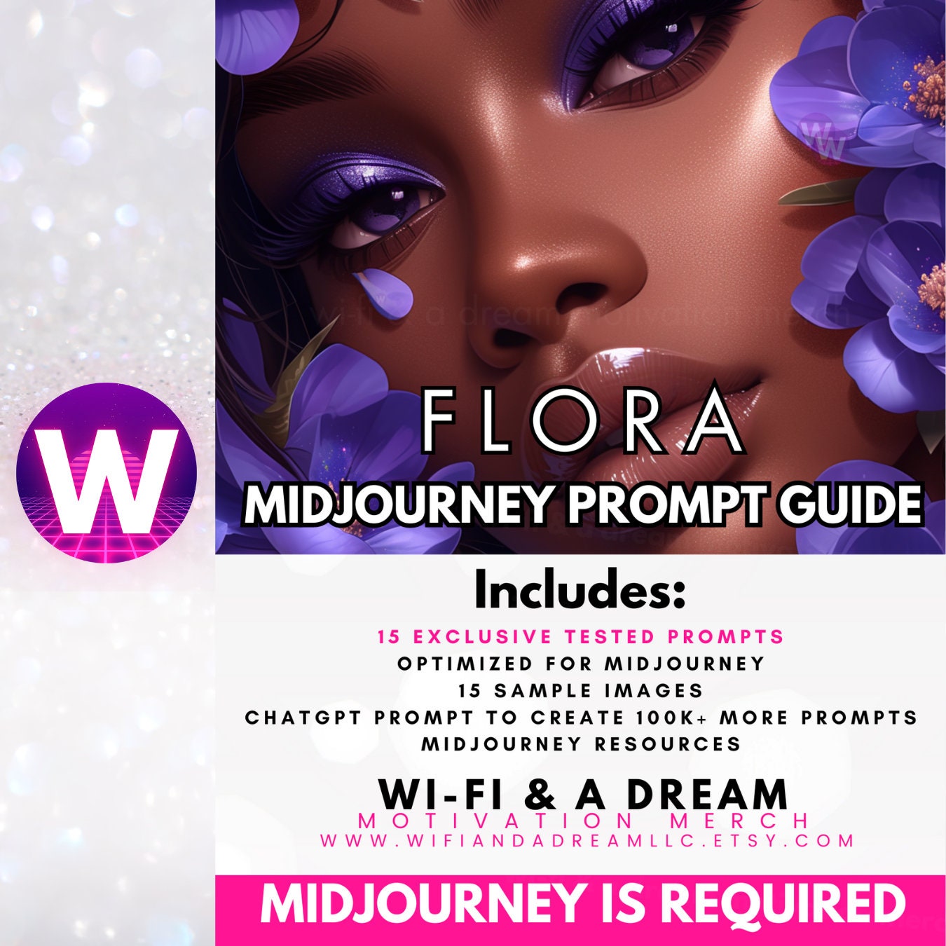 Digital Download | Midjourney AI Art Prompt Guide | Bonus Prompt ...