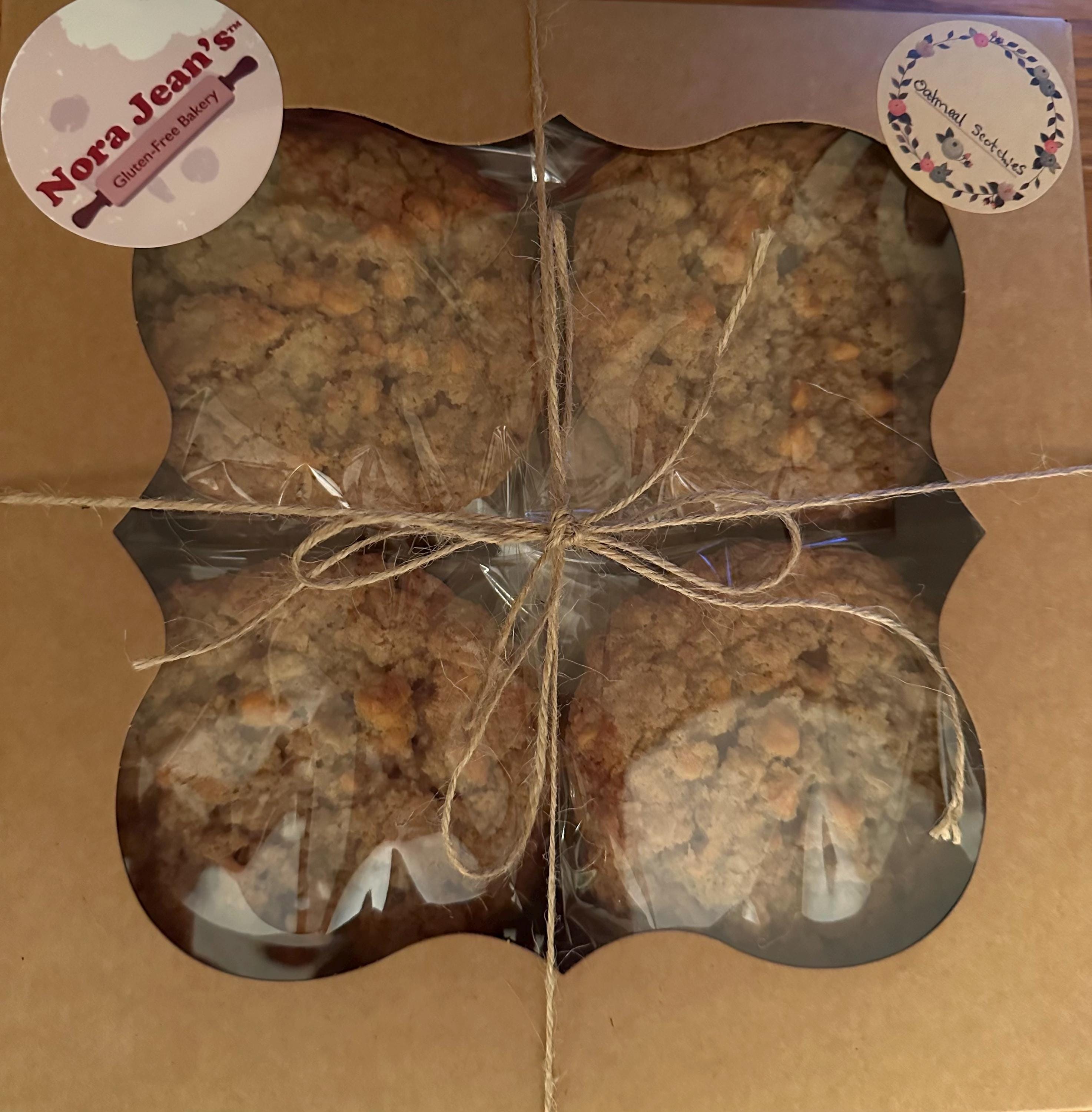 Nora Jean's Gluten-free Oatmeal Butterscotch Chip Cookies in Gift Box ...