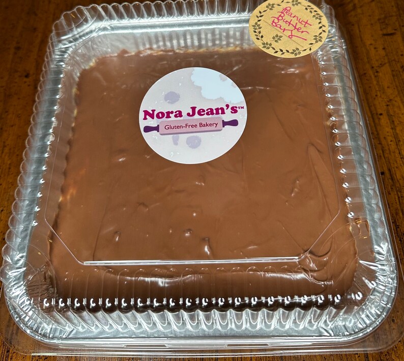 Nora Jean's Gluten-free 8"x8" Pan of Peanut Butter Bars - Etsy