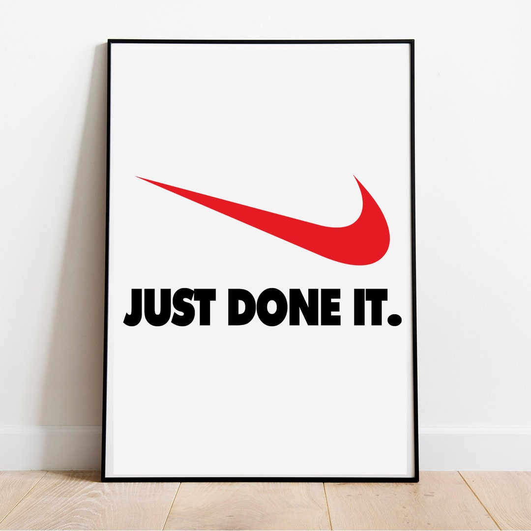 Nike Inspired Gym Poster Work Out Print Weight Lifting - Etsy