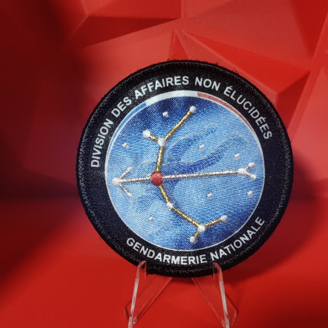 Badge Division of Unresolved Cases National Gendarmerie - Etsy