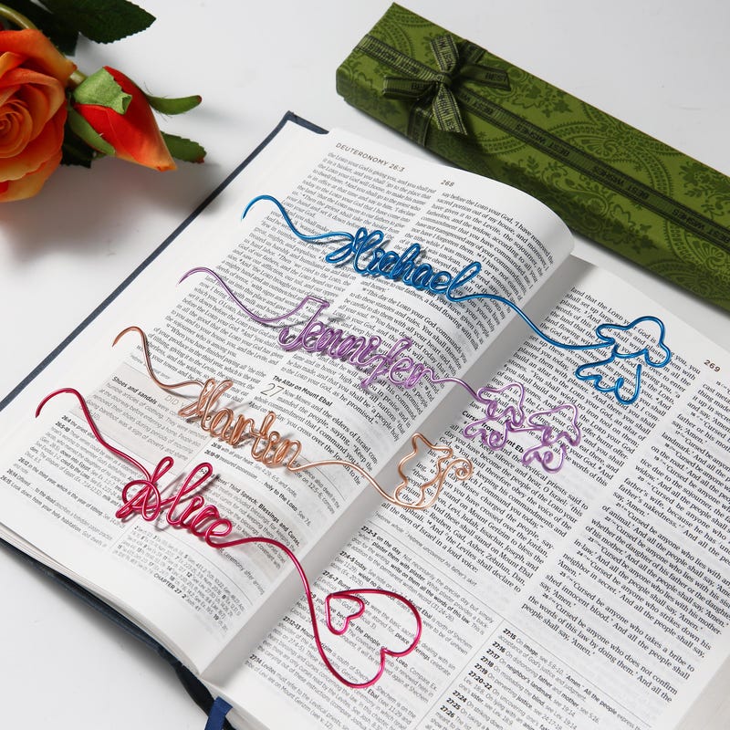 Wire Bookmarks - Etsy