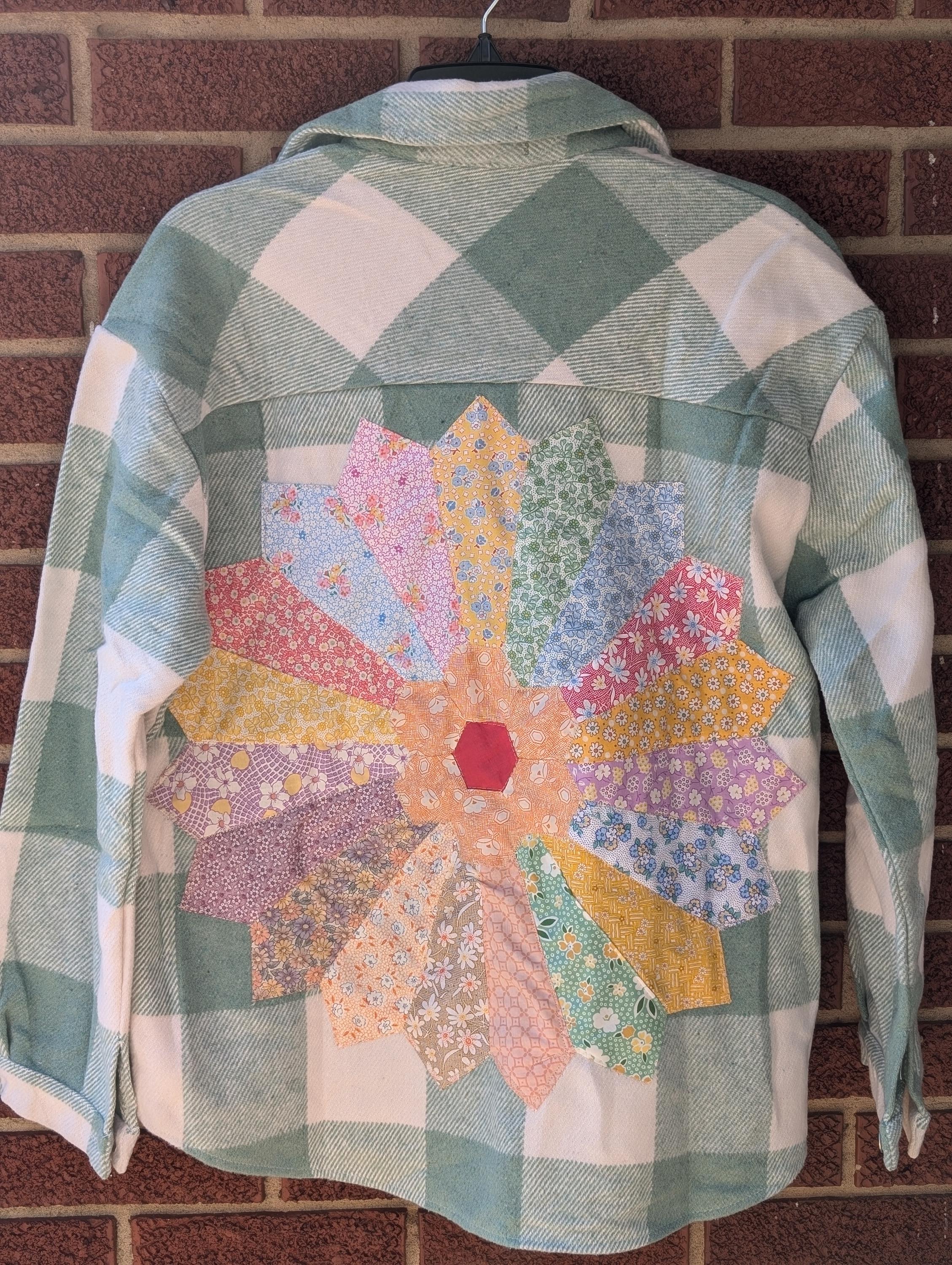 Simple Shacket Quilt Block Accent Women's Medium - Etsy