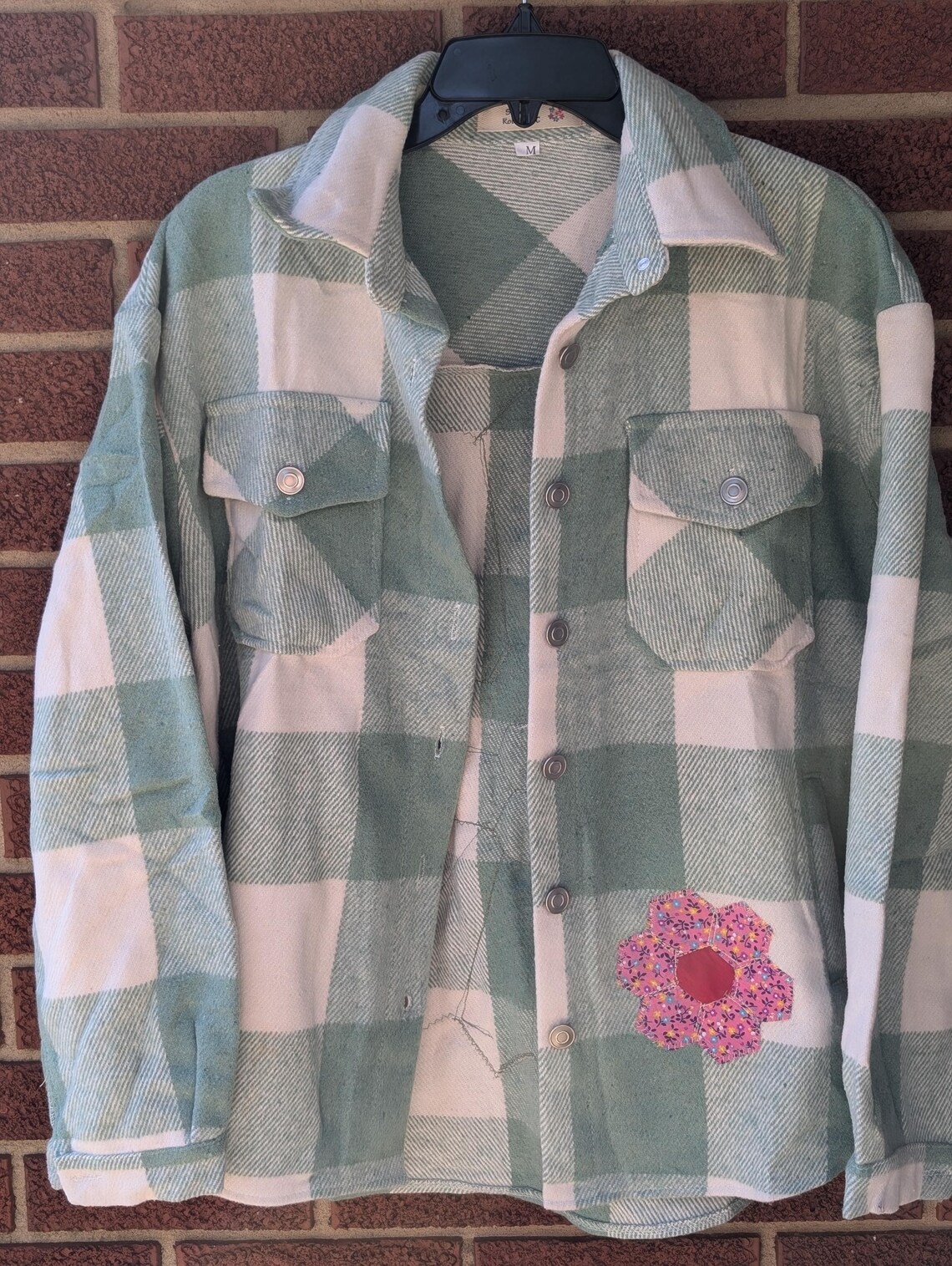 Simple Shacket Quilt Block Accent Women's Medium - Etsy