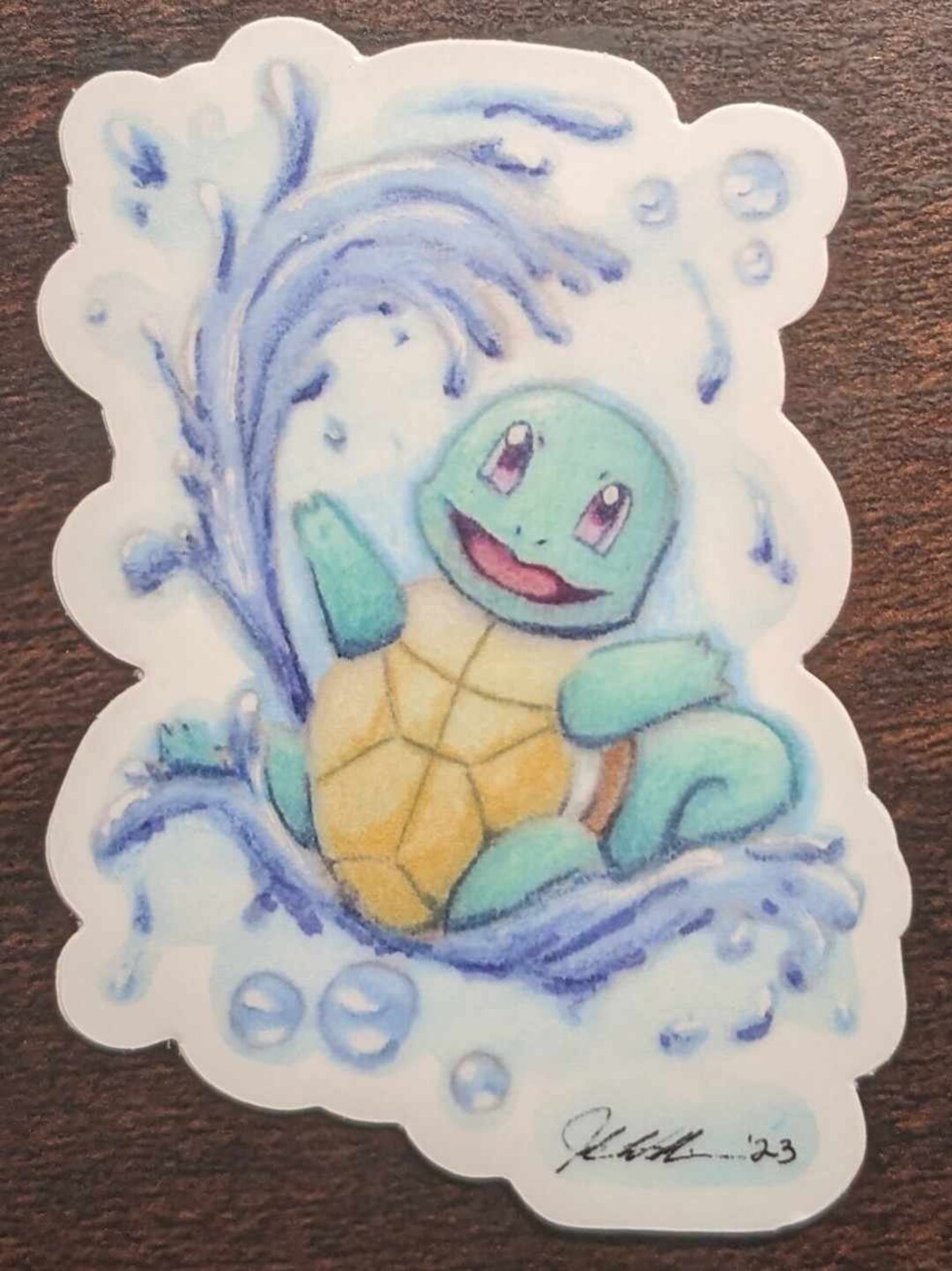 Cute Squirtle Sticker - Etsy