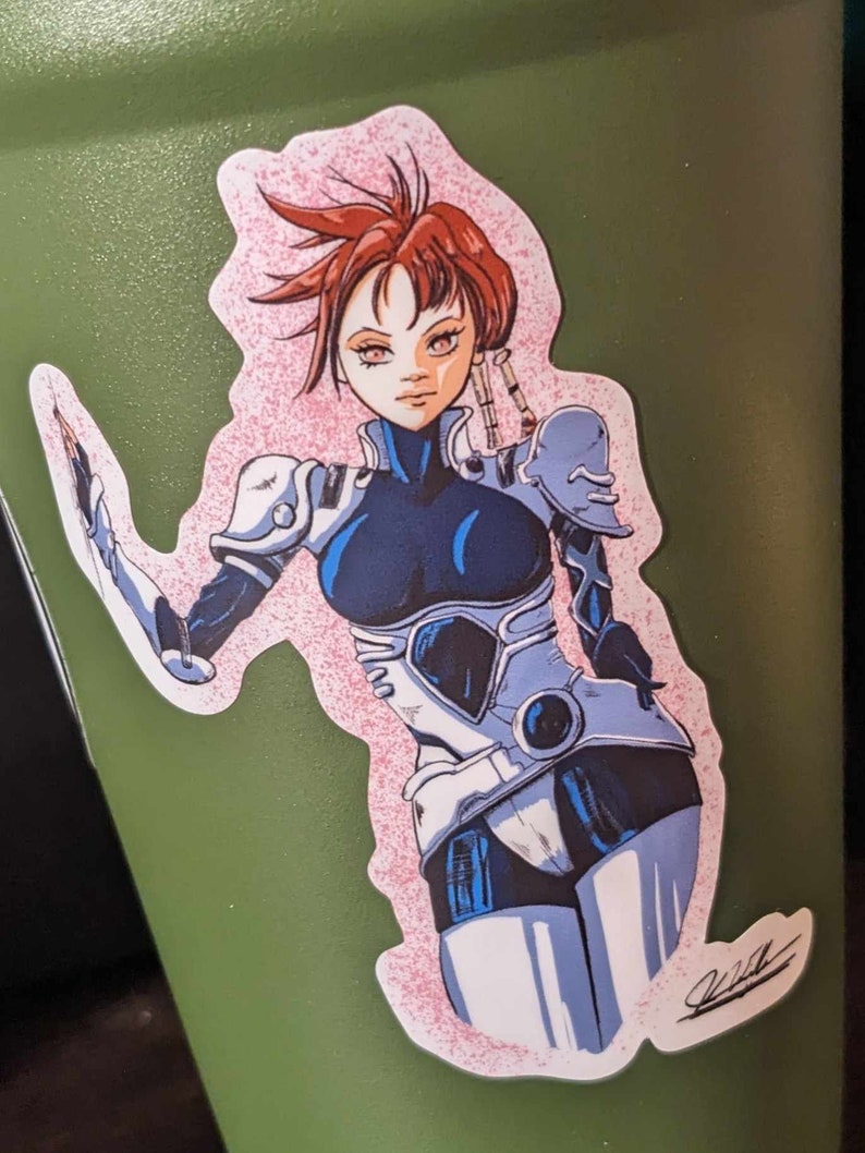 Iria Artistic Anime Waifu Sticker or Decal - Etsy