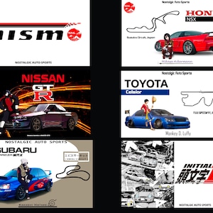 ANIME / JDM Flags & Banners - Etsy