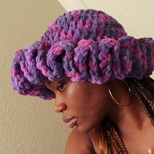 Ruffle Bucket Hat Pattern - Etsy
