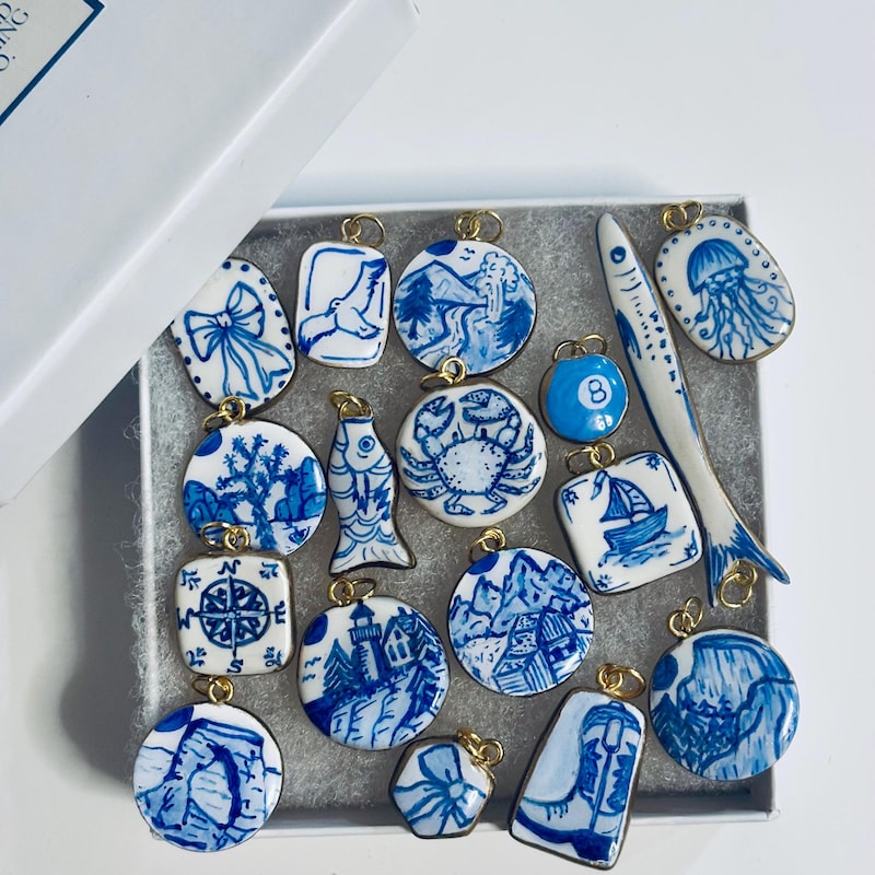 Polymer Clay Charms - Etsy