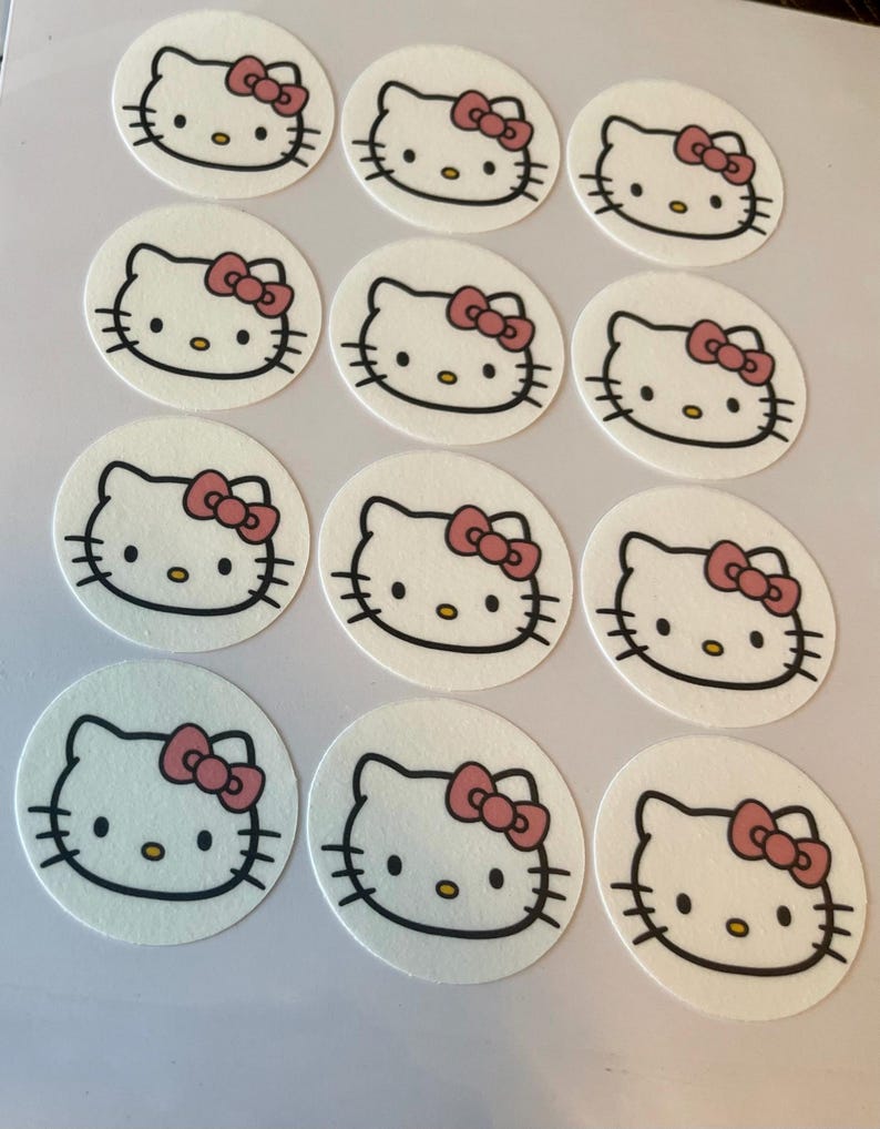 Hello Kitty Edible Images - Etsy