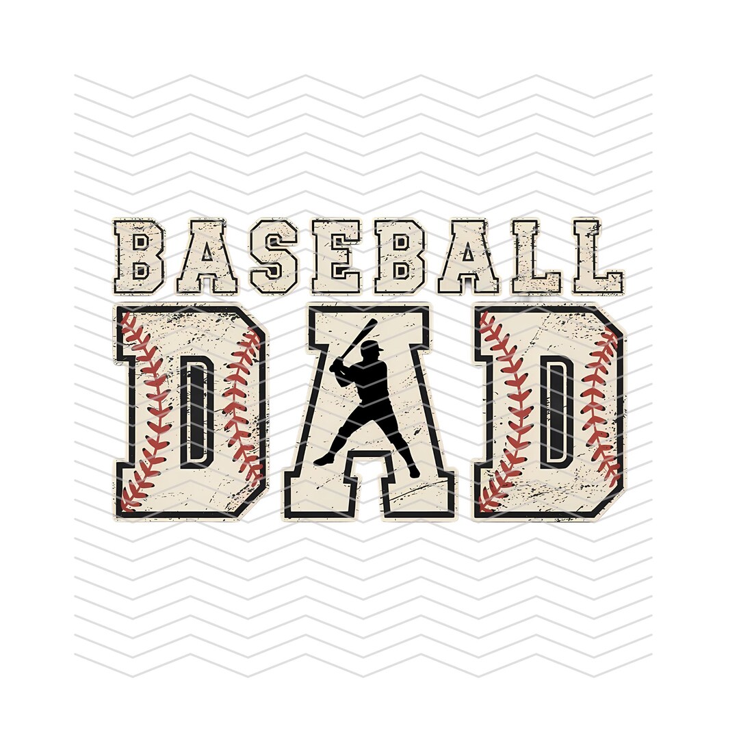 Baseball Dad Fathers Day Sports Dad Dads Ready to Press Direct to Film ...