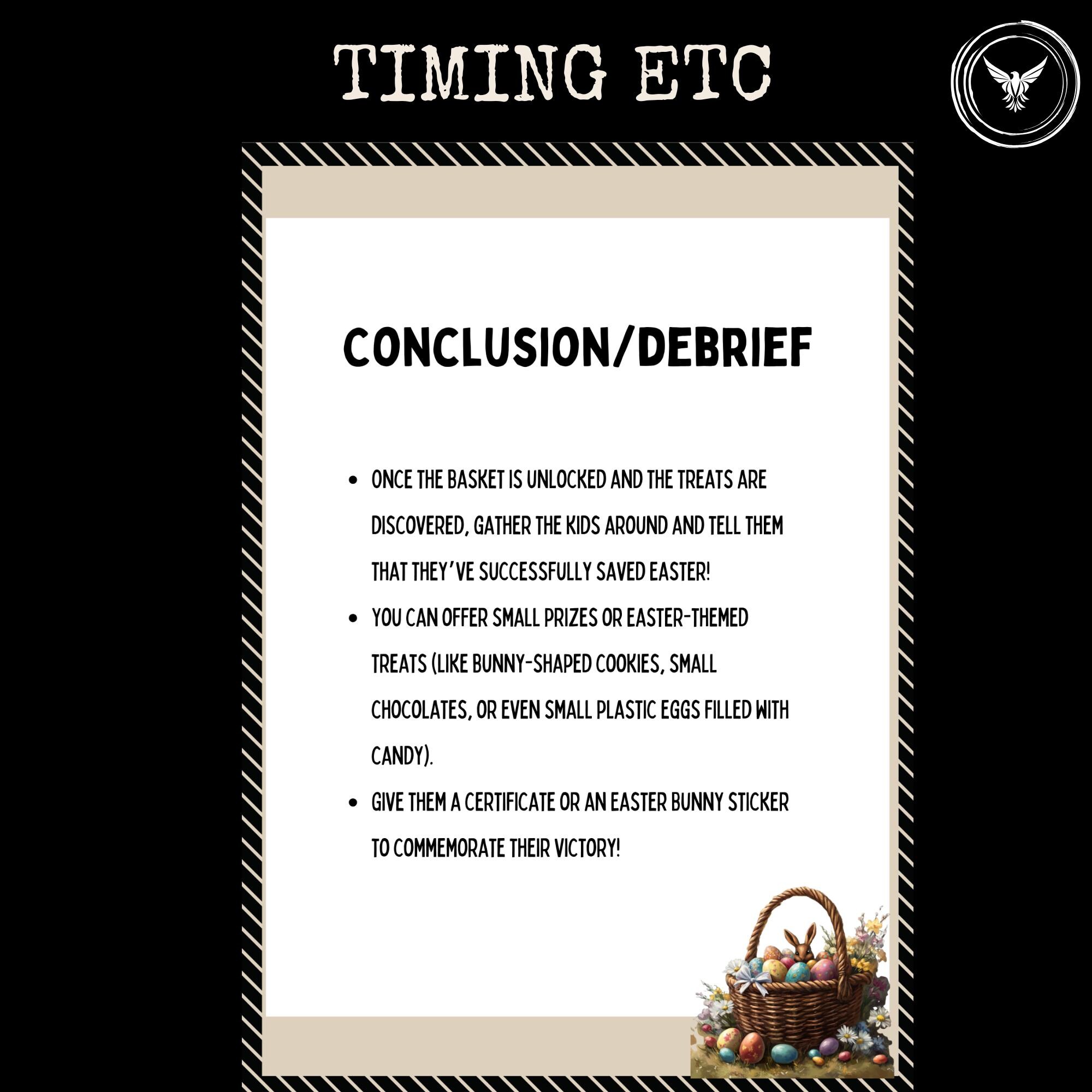 Easter Escape Room Puzzle: Missing Eggs & Basket Game (PDF Download) - Etsy