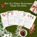 Gingerbread House Hunt Game for Kids: Christmas Scavenger Hunt Mystery ...
