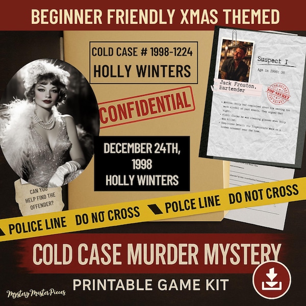 Christmas Case Files - Etsy UK