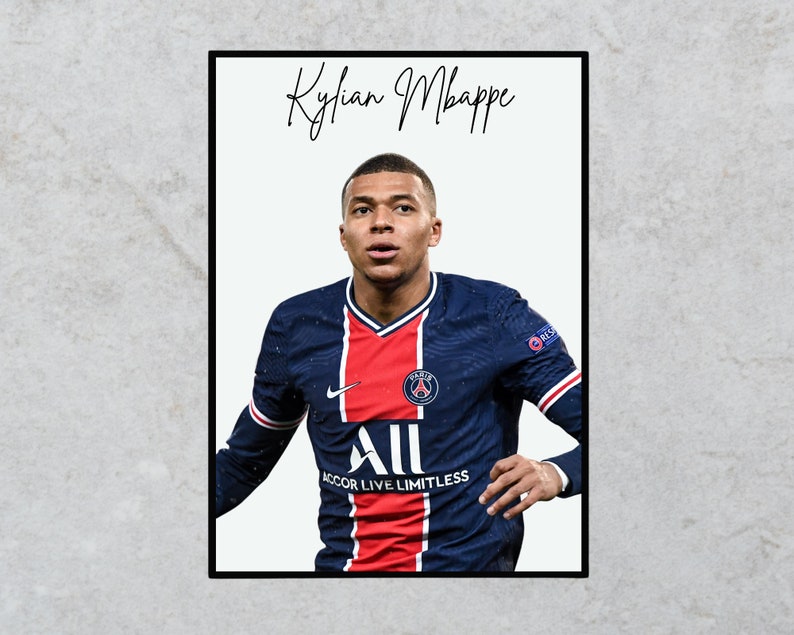 Kylian Mbappe Print Instant Download Wall Art Poster Football - Etsy Kylian Mbappe Print Instant Download Wall Art Poster Football - Etsy