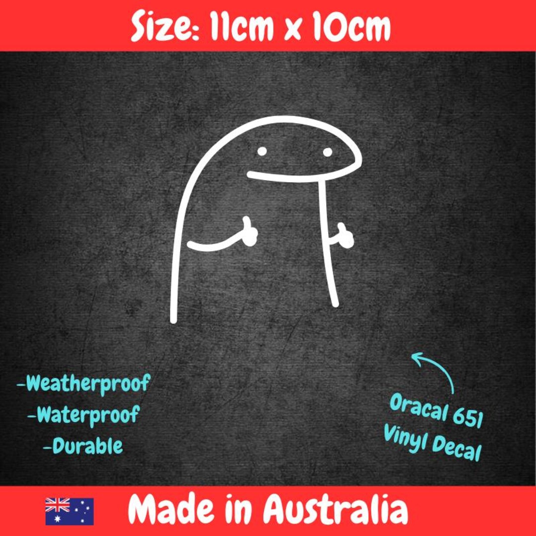 Thumbs up Stick Figure Vinyl Bumper Stickers | JDM Inspired Car ...