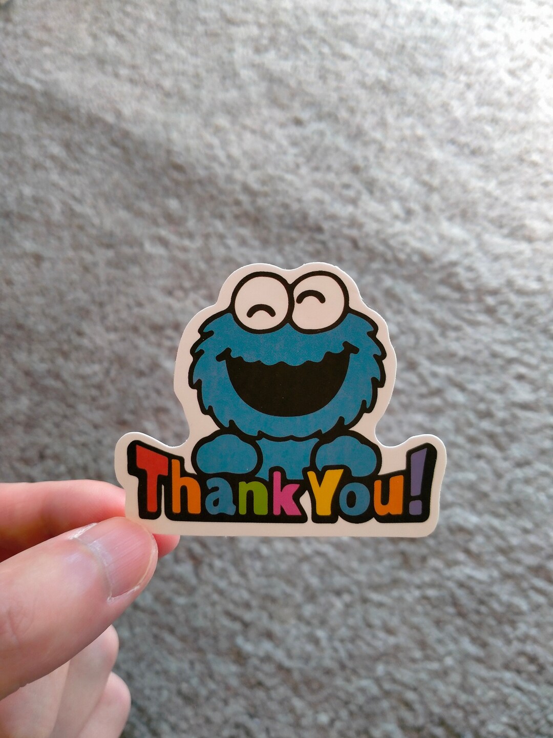 Thank You Meme Sticker Laptop, Water Bottle, Journal, Diary, Scrapbook ...