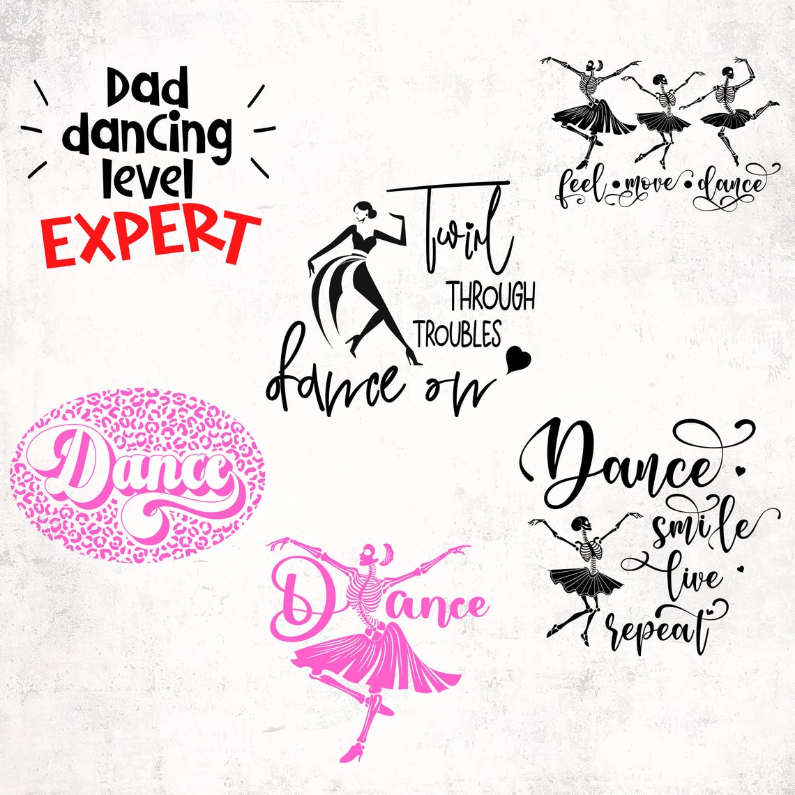 Dance Svg Bundle, Dance Quotes Svg, Dancer Svg, Dancer Mom Svg, Dance ...