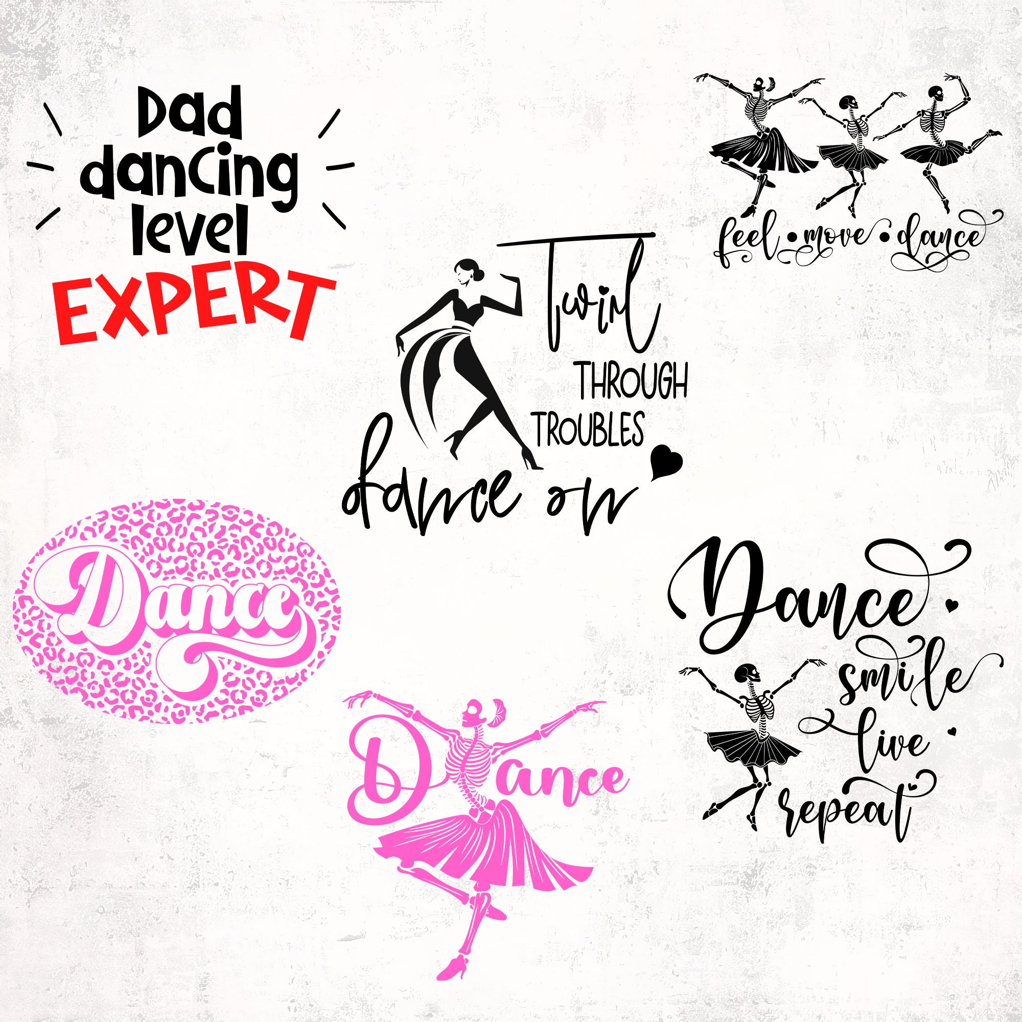Dance Svg Bundle, Dance Quotes Svg, Dancer Svg, Dancer Mom Svg, Dance ...