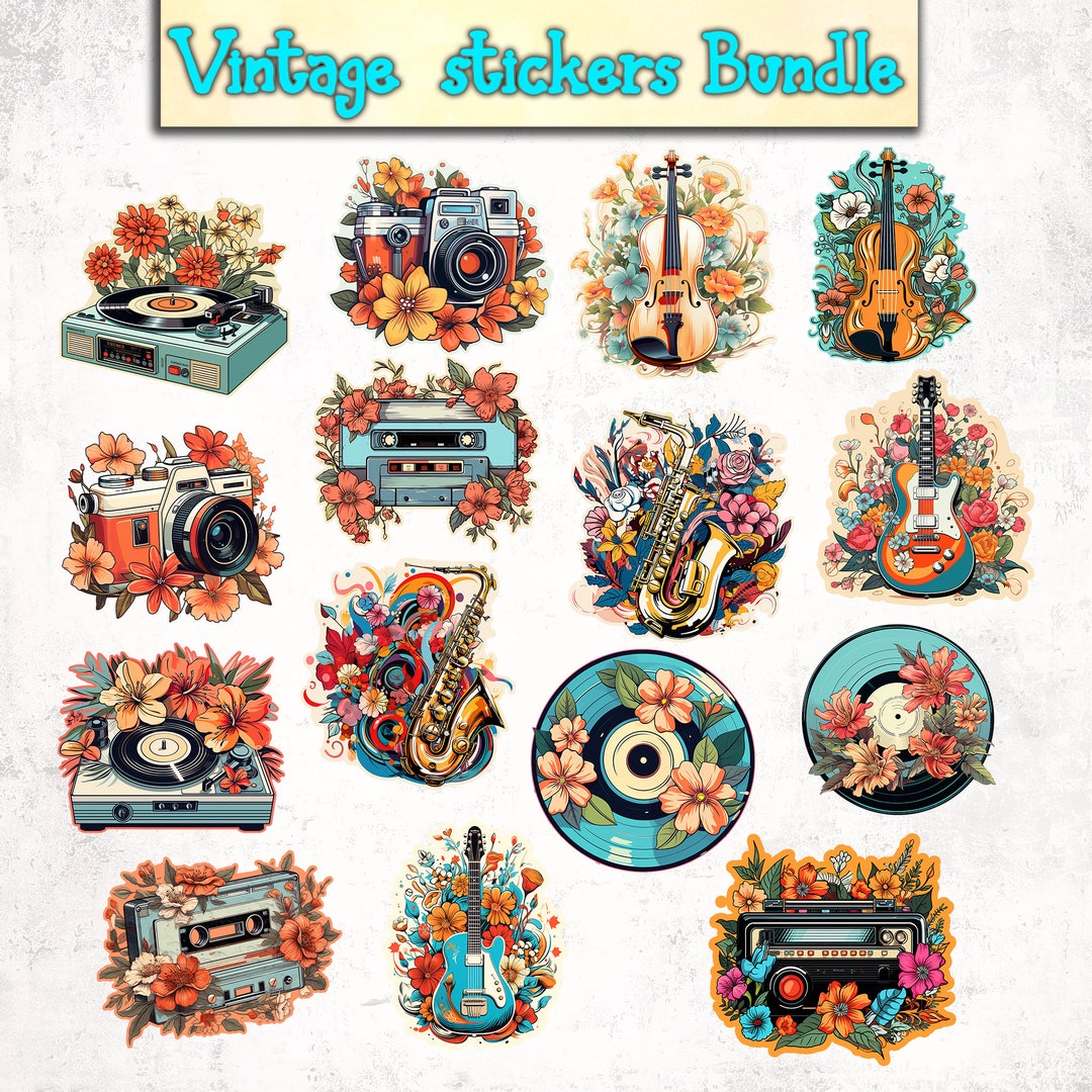 Printable Music Stickers, Cute Music Stickers, Cute Music Stickers ...