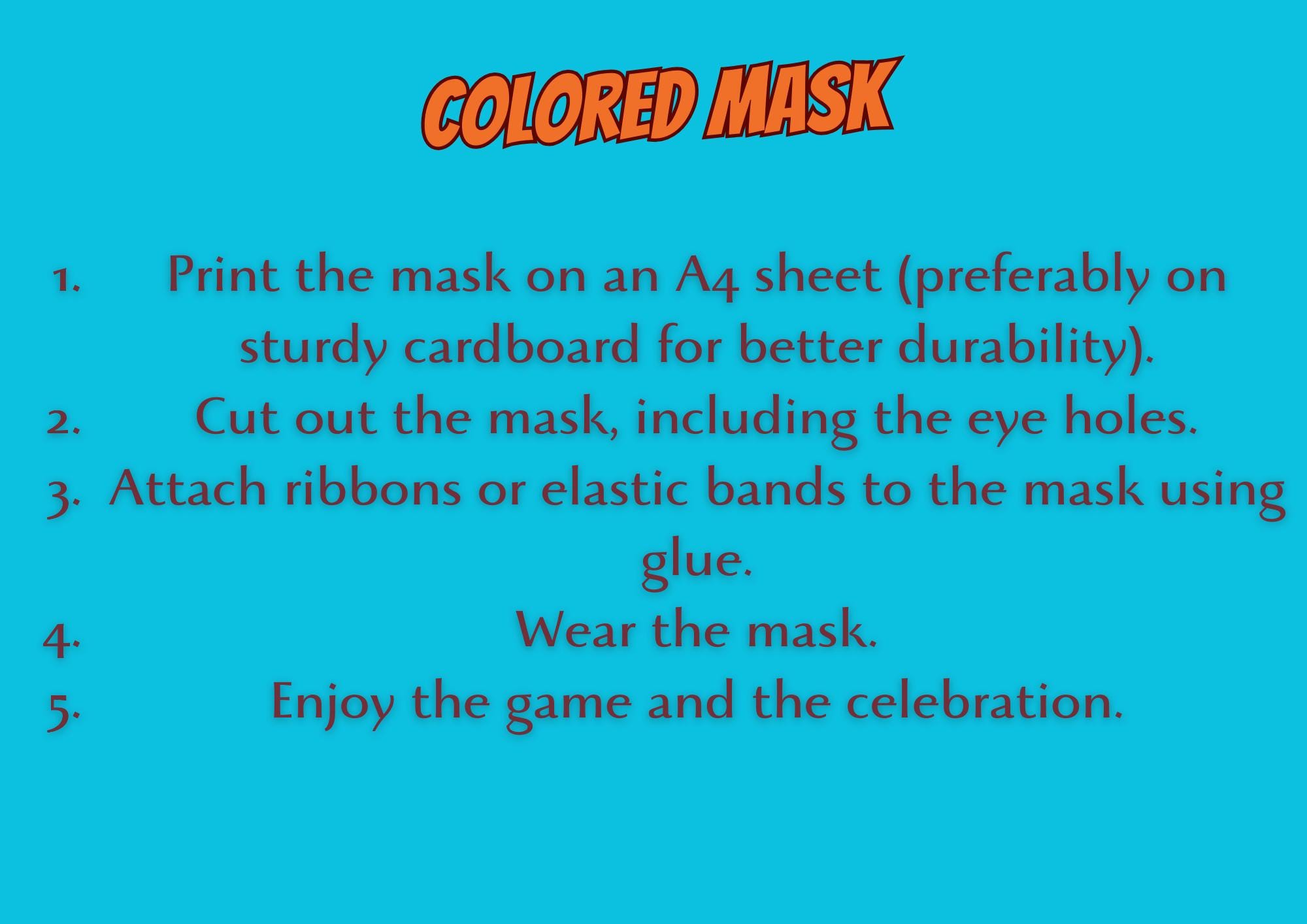 Printable Mask Snake, Snake Mask, Printable Masks Animals, Christmas ...