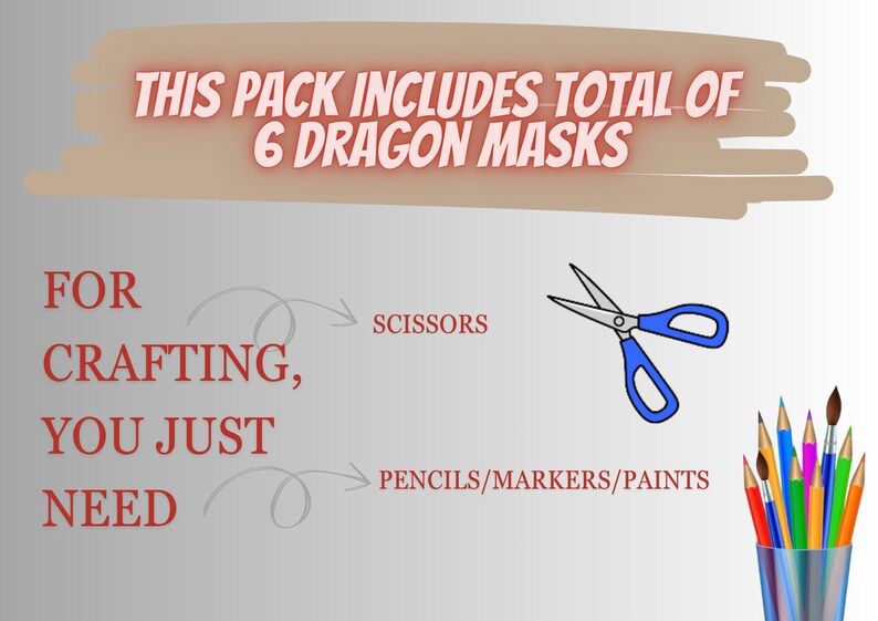 Printable Mask Dragon, Dragon Masks, Printable Masks Dragons, Christmas ...