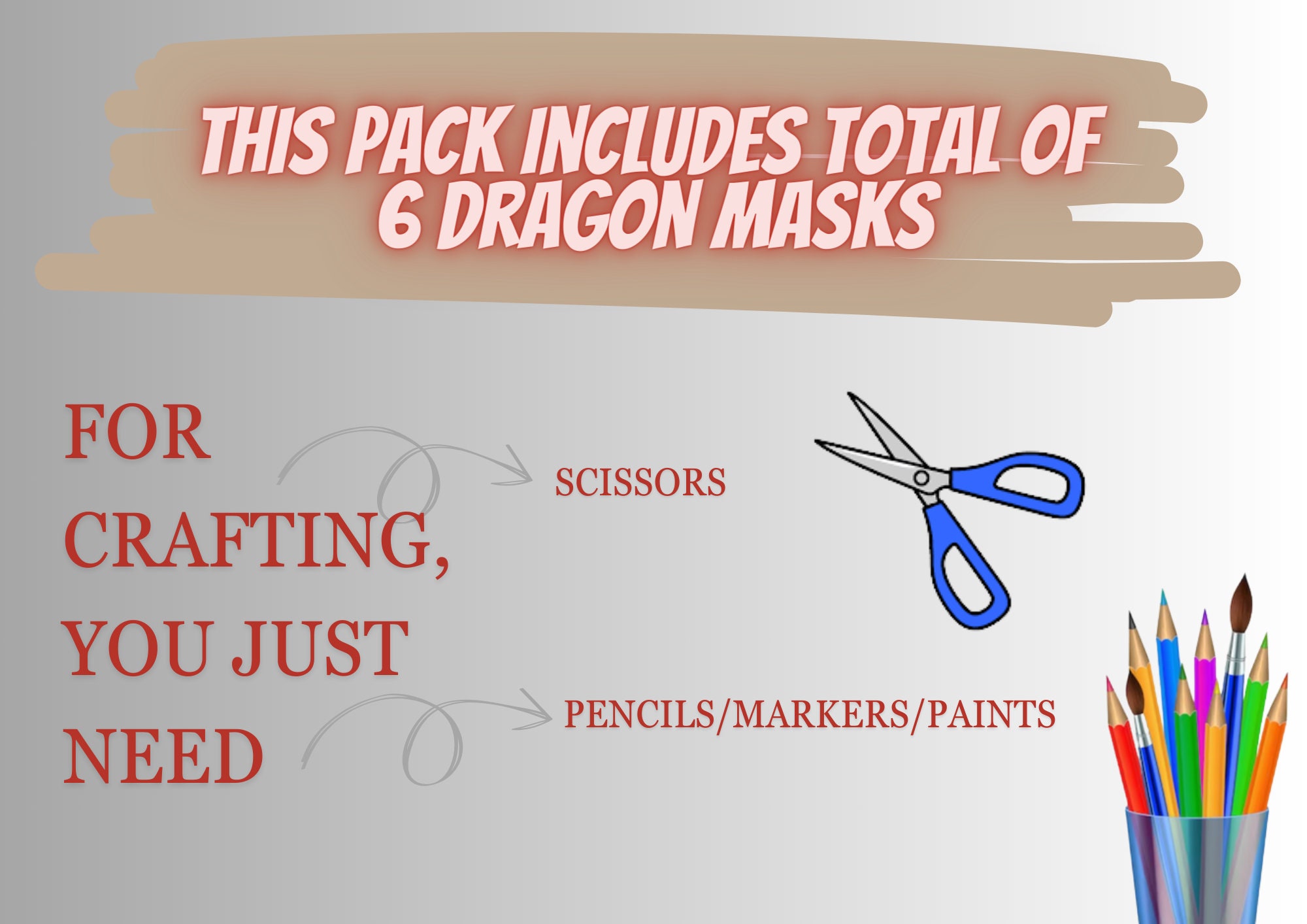 Printable Mask Dragon, Dragon Masks, Printable Masks Dragons, Christmas ...