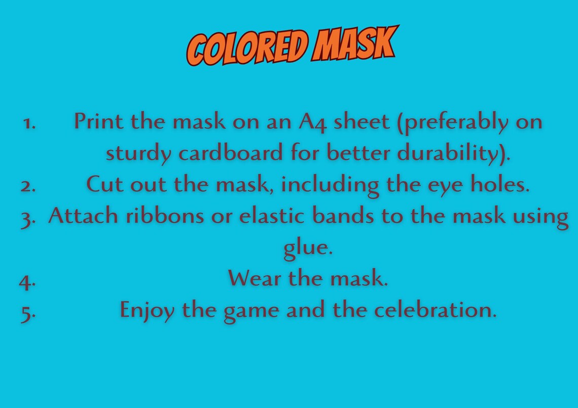 Printable Mask Snake, Snake KING Mask, Printable Masks Animals ...