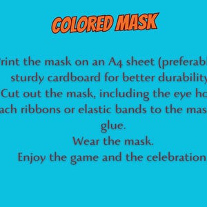 Printable Mask Snake, Snake KING Mask, Printable Masks Animals ...