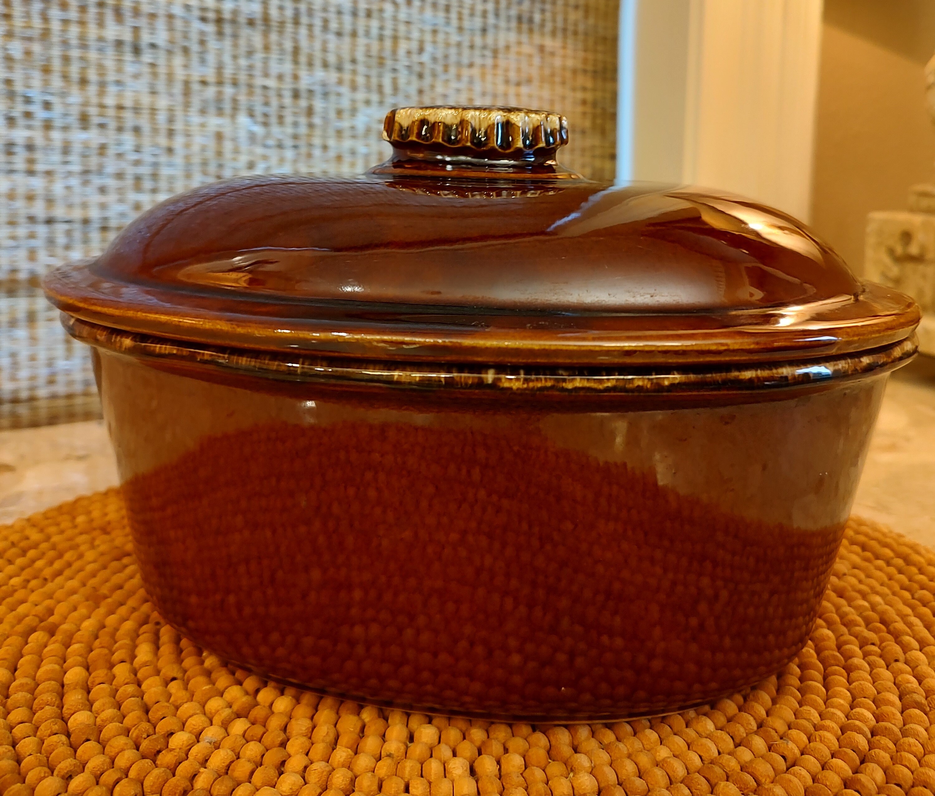 Hull Pottery, Hull Casserole Dish With Lid, Vintage Hull, Vintage ...