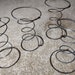 4 Vintage Mattress Springs, 1960 Coiled Mattress Springs, Art and Craft ...