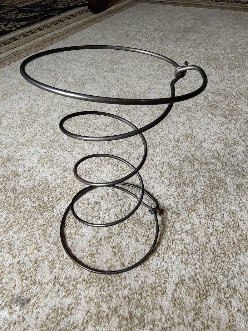 4 Vintage Mattress Springs, 1960 Coiled Mattress Springs, Art and Craft ...