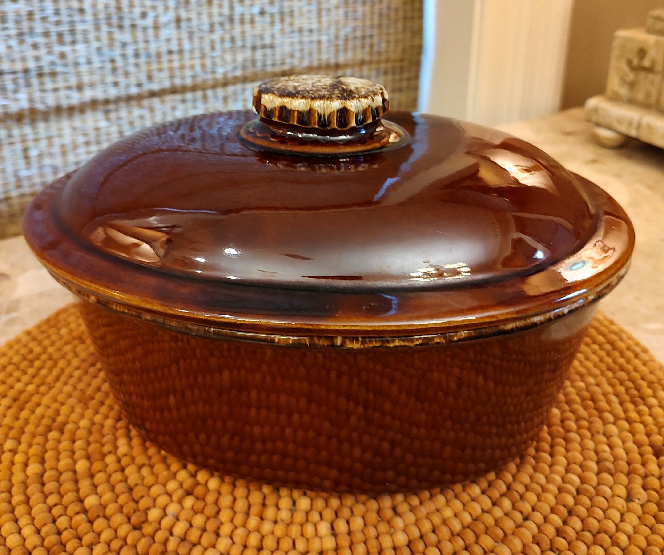 Hull Pottery, Hull Casserole Dish With Lid, Vintage Hull, Vintage ...