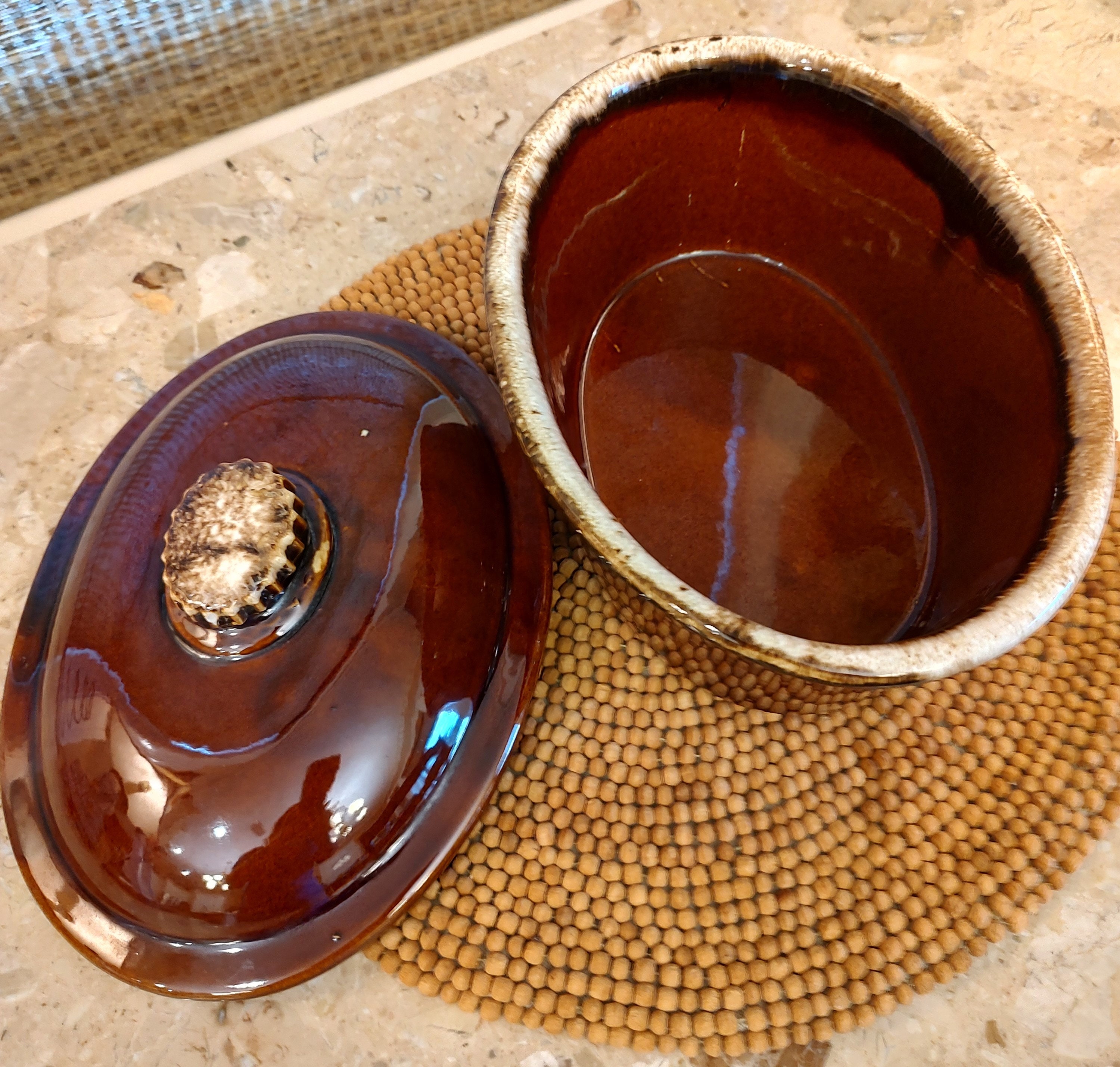 Hull Pottery, Hull Casserole Dish With Lid, Vintage Hull, Vintage ...