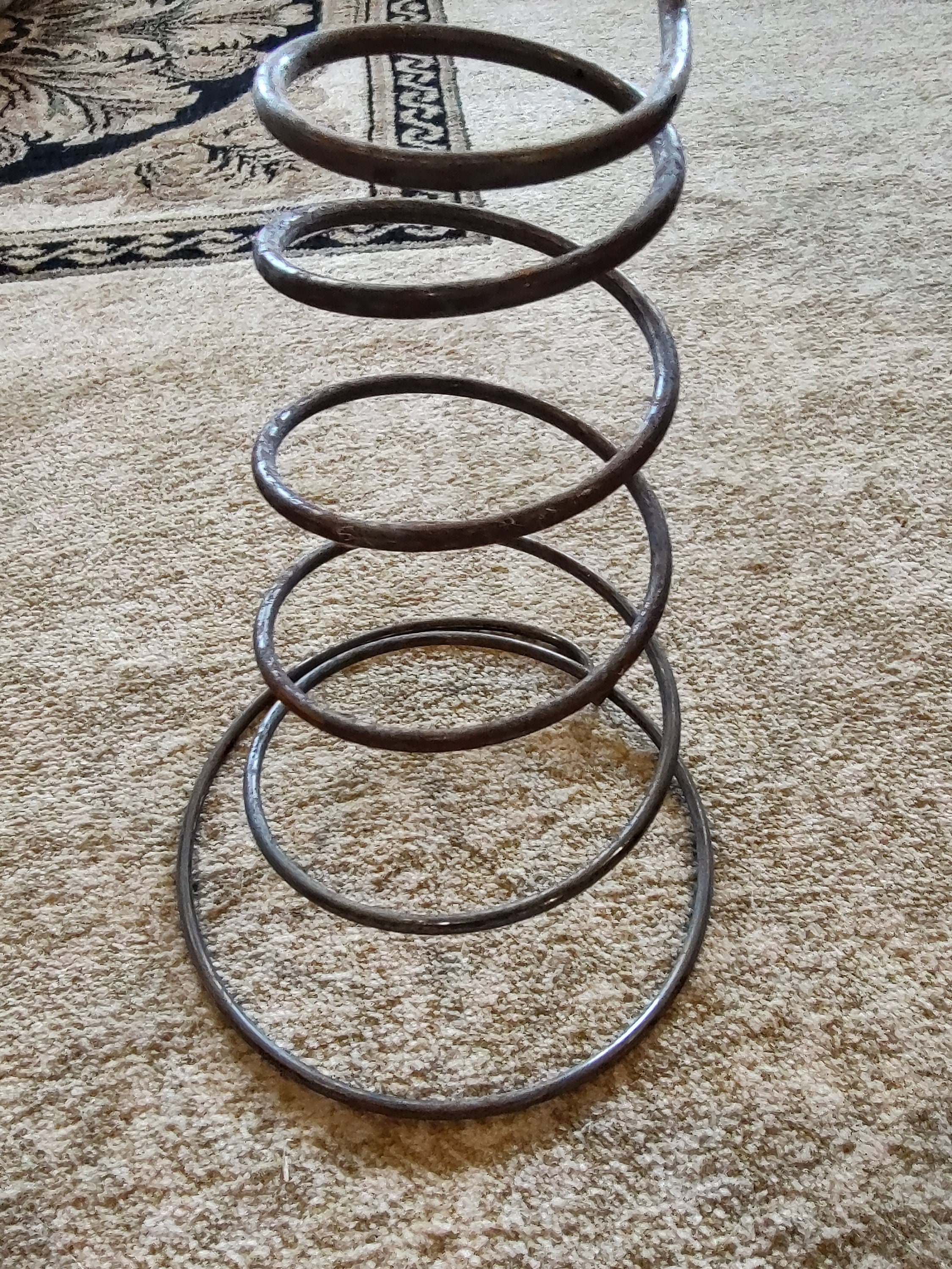 4 Vintage Box Springs, 1960 Coiled Box Springs, Art and Craft Supply ...