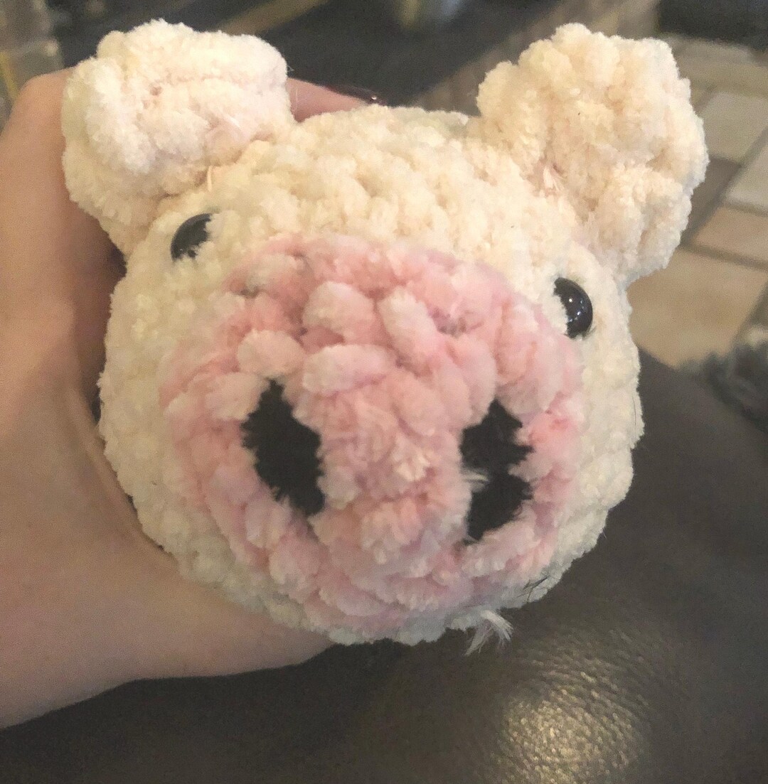 Homemade Plush Piglet Toy, Soft Stuffed Animal - Etsy
