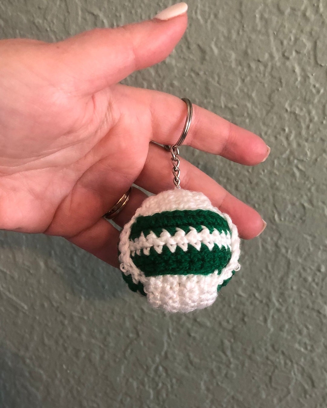 Volleyball Keychains- Crochet - Etsy