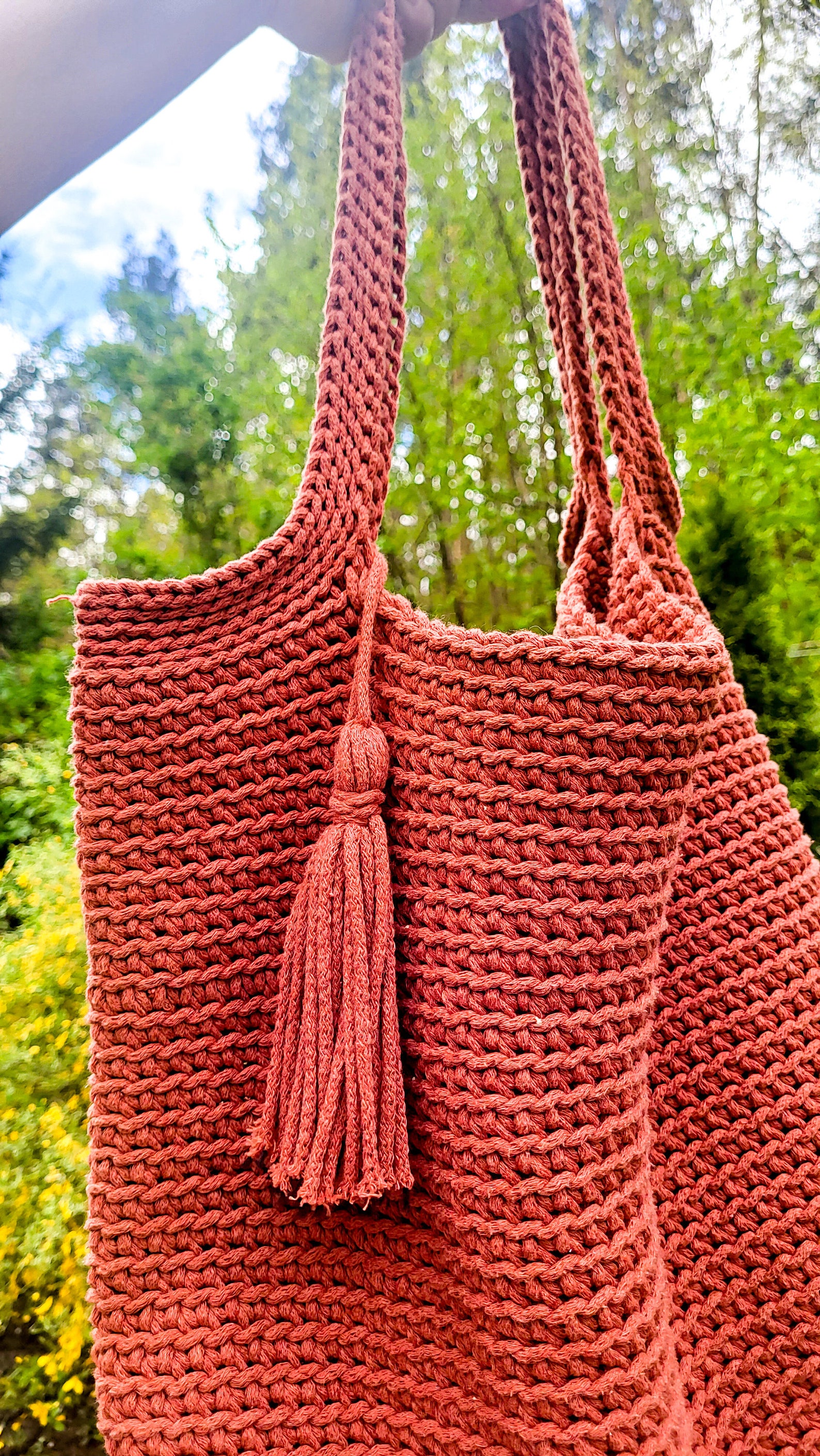 XL Crochet Tote Bag Pattern, Giant Market Bag (PDF Pattern) - Etsy