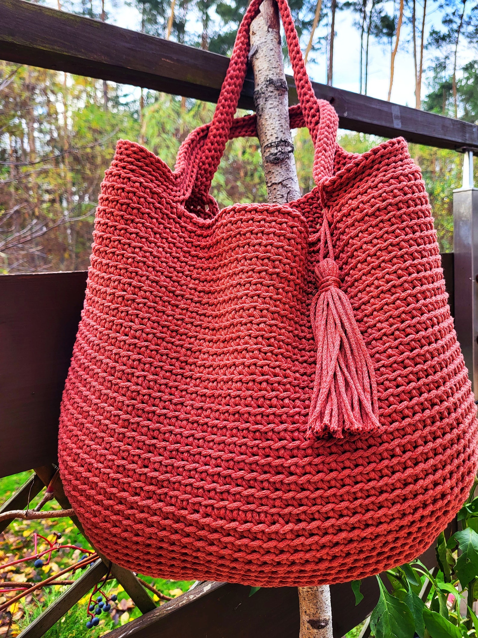 XL Crochet Tote Bag Pattern, Giant Market Bag (PDF Pattern) - Etsy